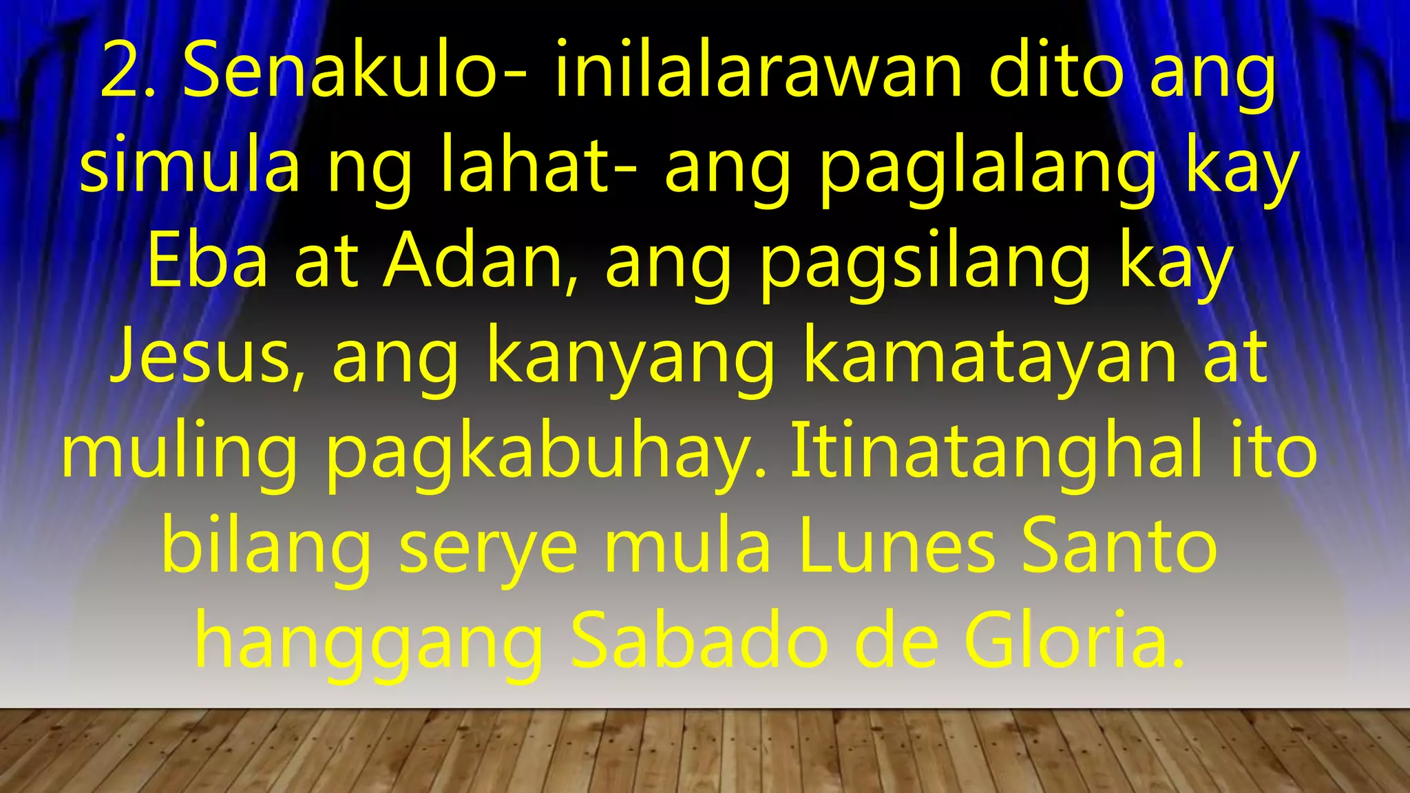 Dulang pantanghalan | PPTX