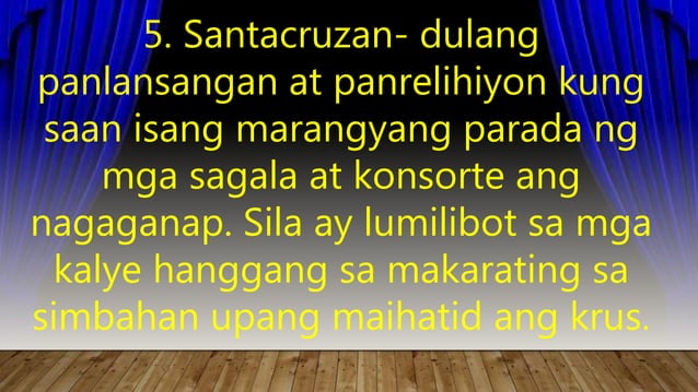 Dulang pantanghalan | PPTX