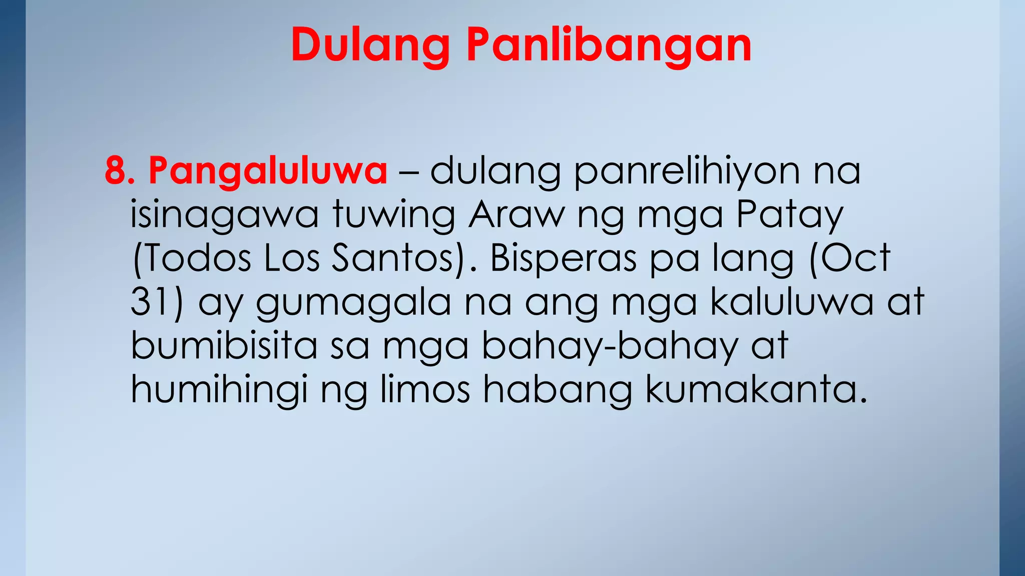 Dulang patula sa panahon ng Kastila | PPTX