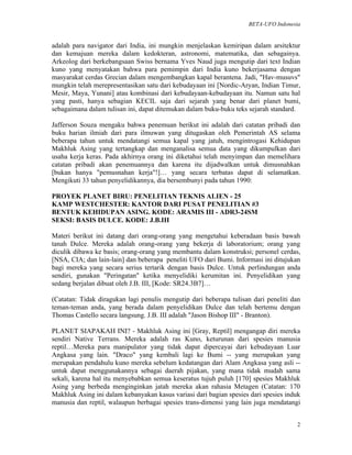 Dulce dan File Rahasia dari Pekerja Dinas Intelijen AS | PDF