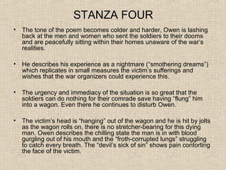 Dulceetdecorumest 121029230042-phpapp02 | PPT