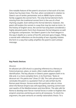 Dulce et Decorum Est complete analysis.docx