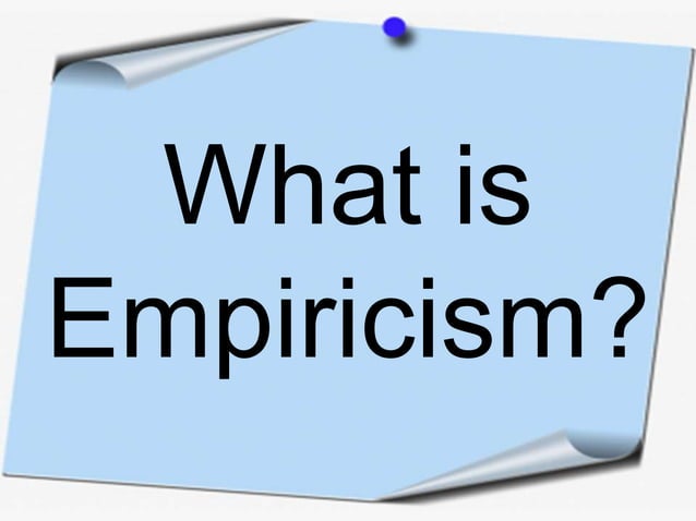 Dulce, evangeline l empiricism | PPT