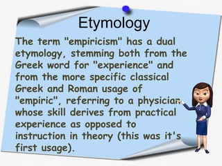 Dulce, evangeline l empiricism | PPT