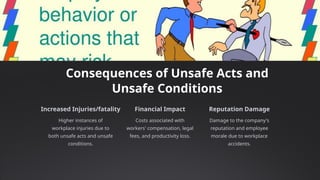 unsafe act and unsafe conditions hsnsgsbsnsbsvsbsbsbe | PPTX