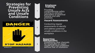 unsafe act and unsafe conditions hsnsgsbsnsbsvsbsbsbe | PPTX