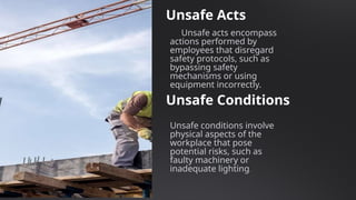 unsafe act and unsafe conditions hsnsgsbsnsbsvsbsbsbe | PPTX