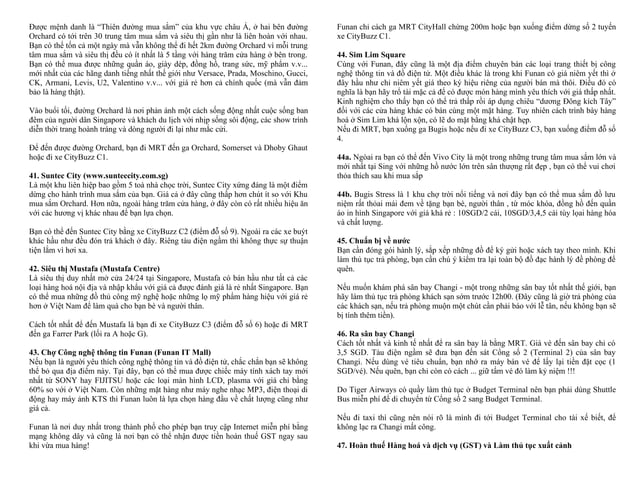 Du lich singapore - Kien thuc - Dia danh - Nguyễn Huy Toàn | PPT