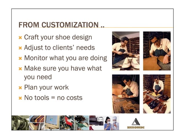 The Role of Technology in Highly Flexible, Customized and One Off ...