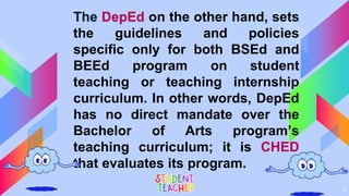 Teacher Education and Development Plan (TEDP) | PPTX