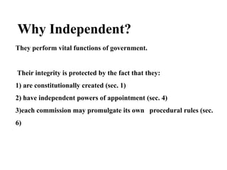 ARTICLE 9. CONSTITUTIONAL COMMISSIONS | PPTX