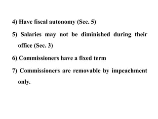 ARTICLE 9. CONSTITUTIONAL COMMISSIONS | PPTX