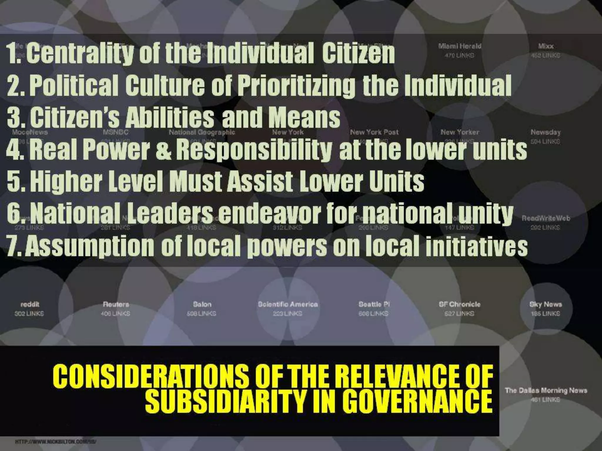 The Principle of Subsidiarity | PPTX