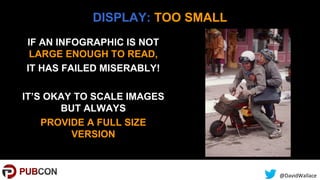 Dumb & Dumber Guide on How NOT To Do Infographics Pubcon 2014 | PPT