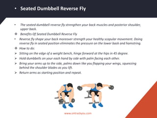 List Of Dumbbells Exercises And Benefits of Dumbbells .pptx
