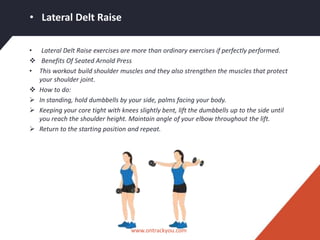 List Of Dumbbells Exercises And Benefits of Dumbbells .pptx
