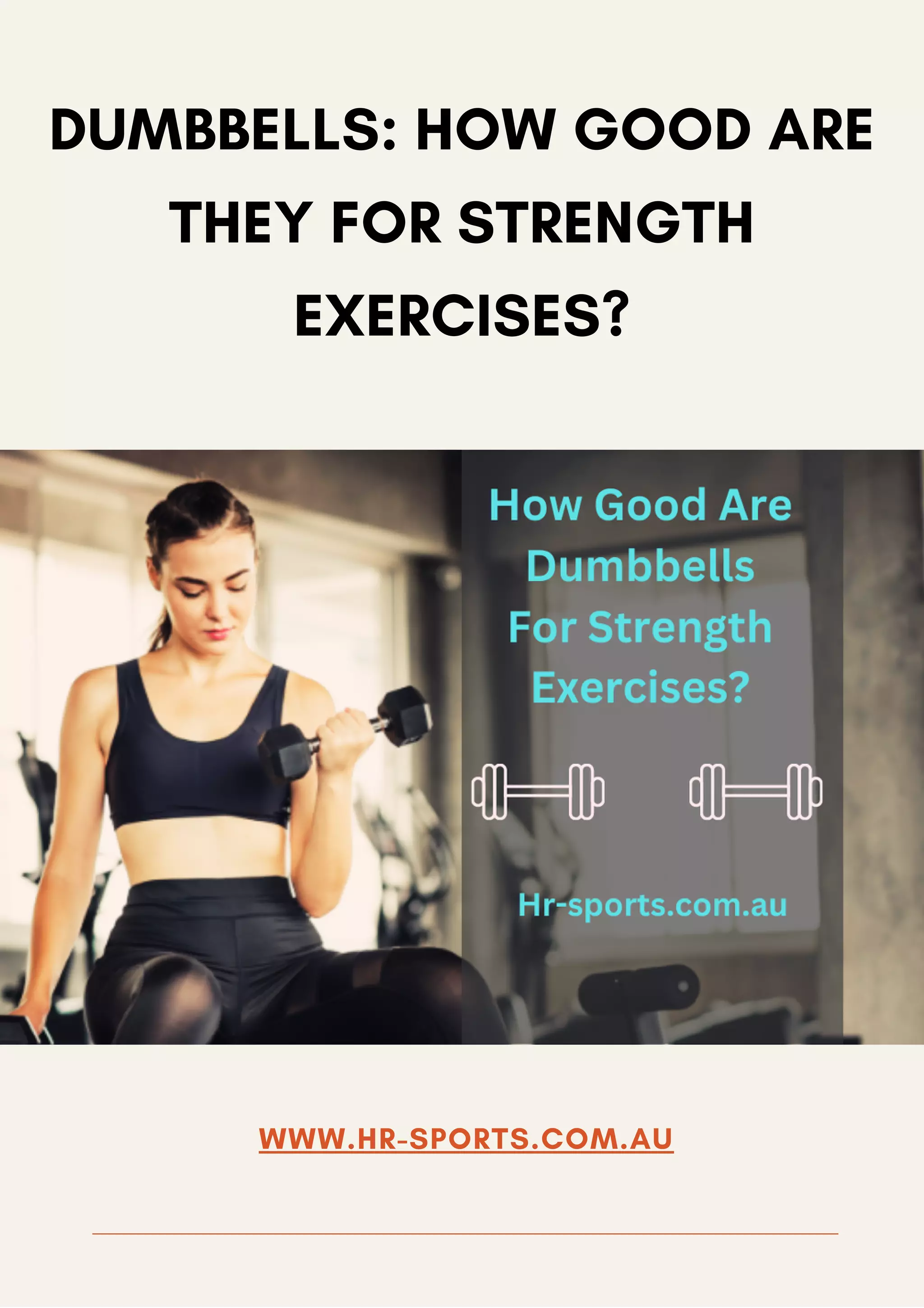 Dumbbell Workout - Benefits, Importance Tips of Using Dumbbells | PDF