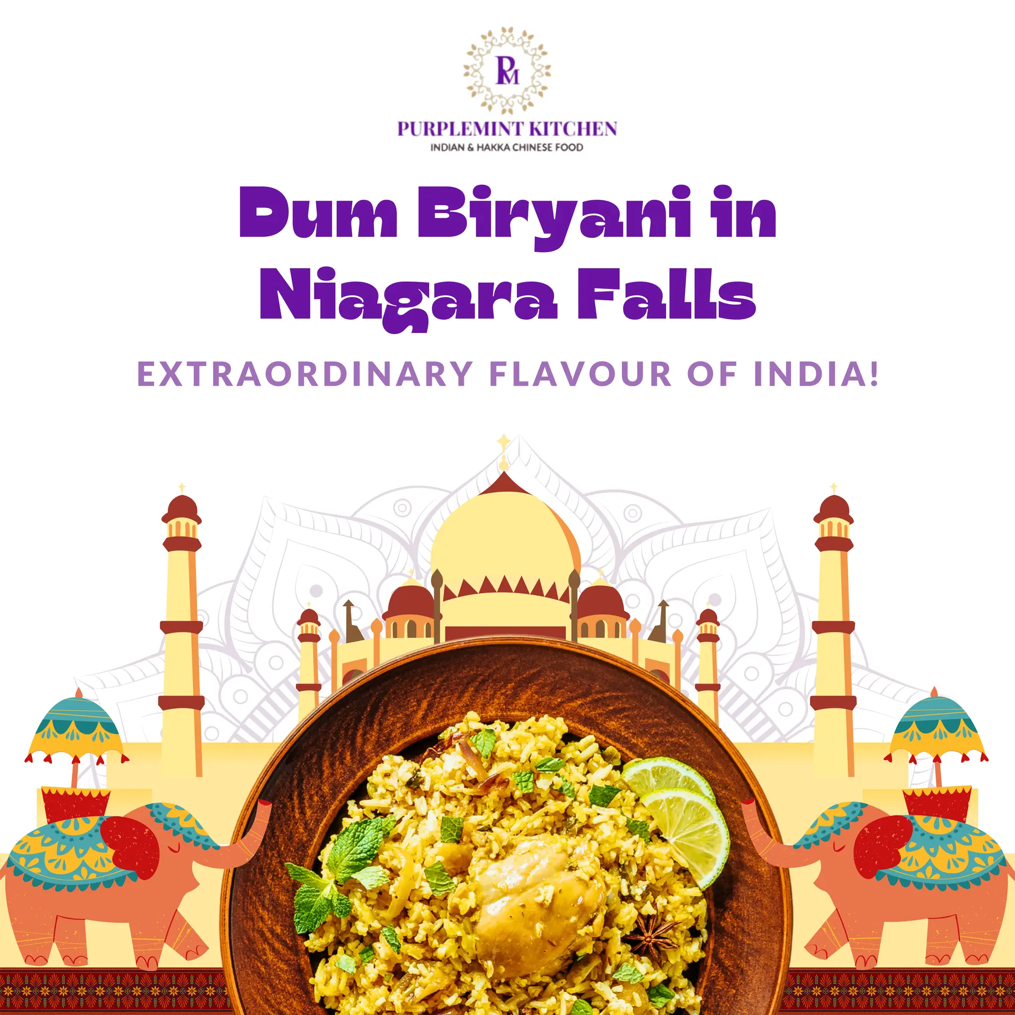 Indulge in Exquisite Dum Biryani at Purplemint Kitchen in Niagara Falls | PDF