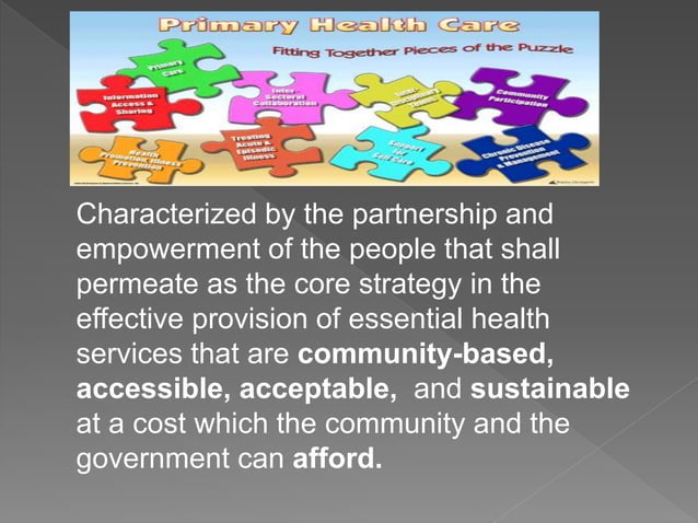 CHN, COPAR & PHC | PPTX