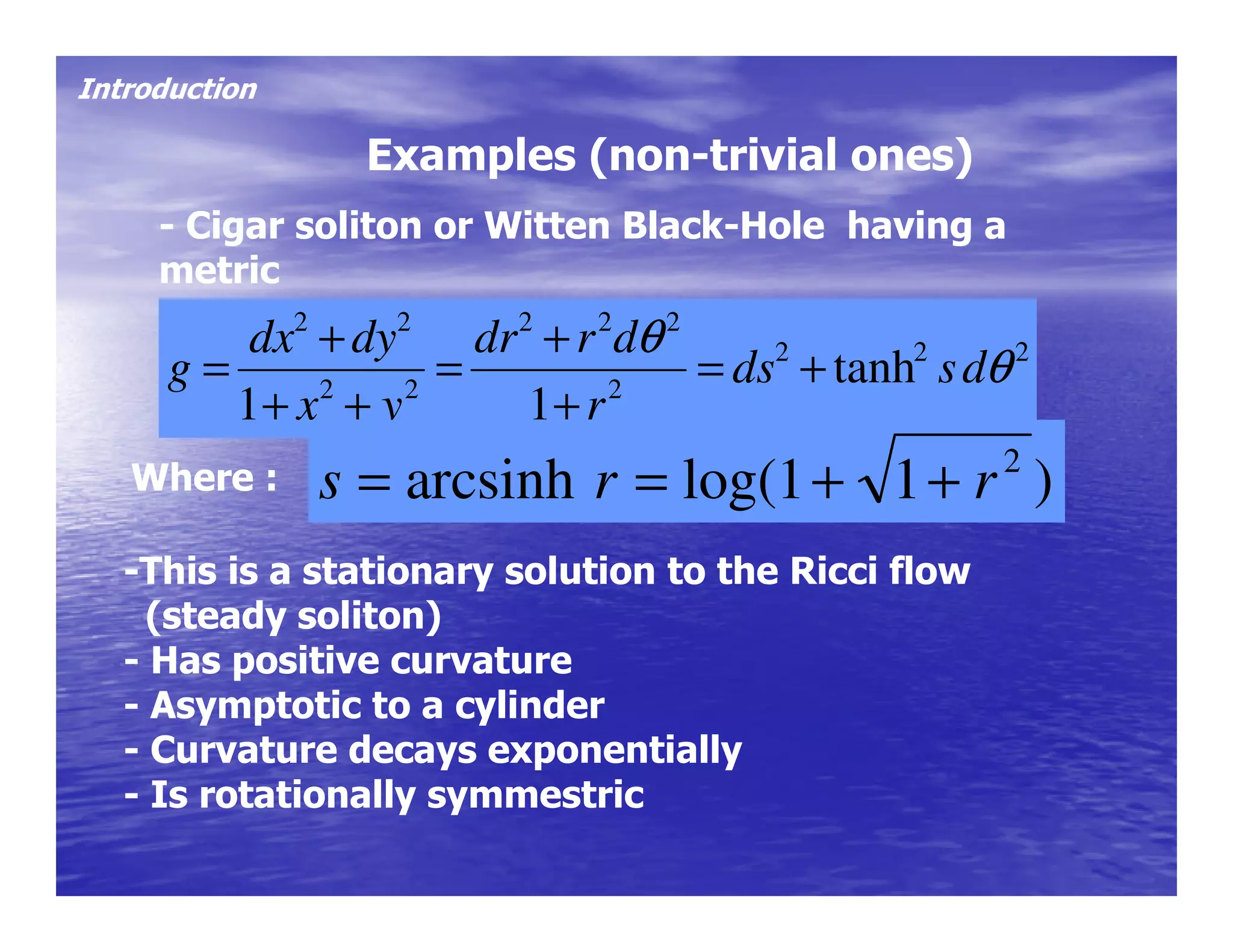 Dumitru Vulcanov - Numerical simulations with Ricci flow, an overview ...