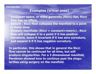 Dumitru Vulcanov - Numerical simulations with Ricci flow, an overview ...