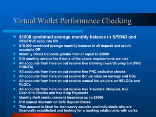 Dummies guide to selling pnc checking accounts | PPT | Credit Cards ...