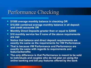 Dummies guide to selling pnc checking accounts | PPT | Credit Cards ...
