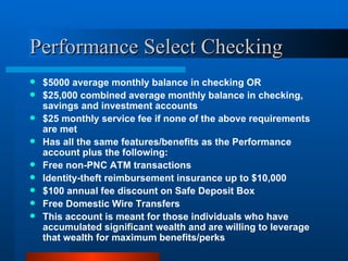 Dummies guide to selling pnc checking accounts | PPT | Credit Cards ...