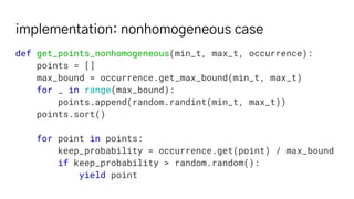 Dummy log generation using poisson sampling | PPT