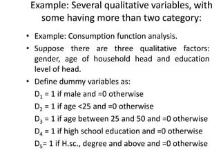 Dummyvariable1 | PPT