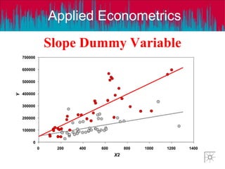 Dummy variables | PPTX