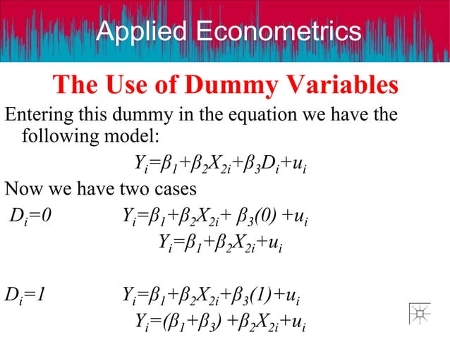 Dummy variables | PPTX