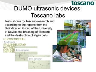 DUMO Algacleaner - Working principles and research | PPT