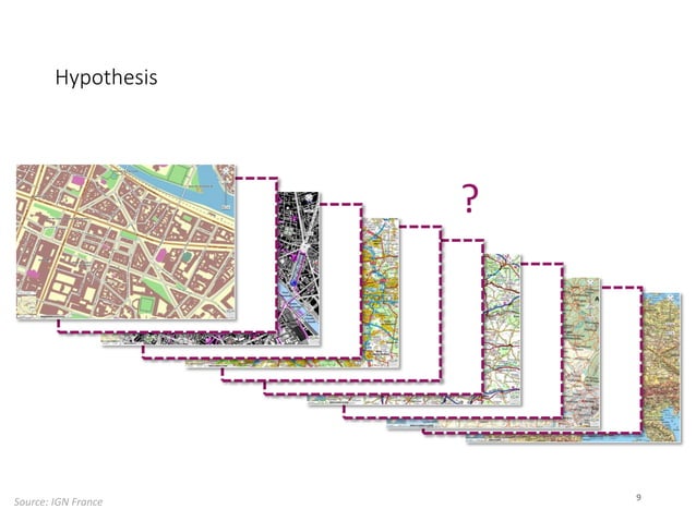 Automated generalisation of intermediate levels in a multi-scale pyramid | PPT