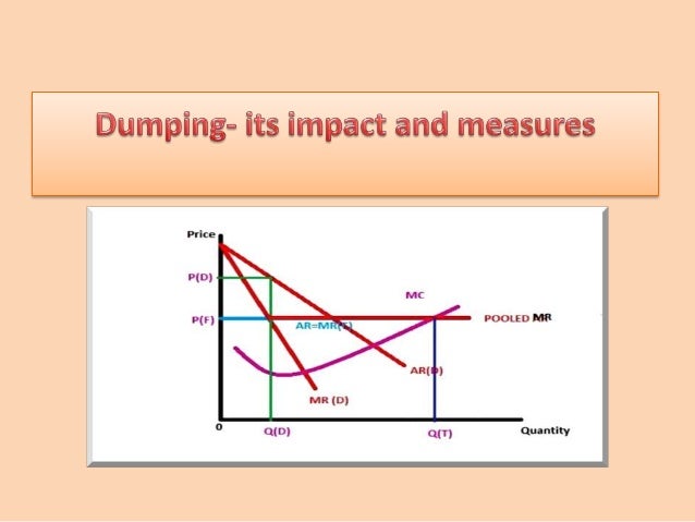 Dumping its impact and measures in india