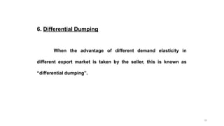 Dumping of dumping | PPT
