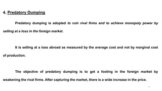 Dumping of dumping | PPT