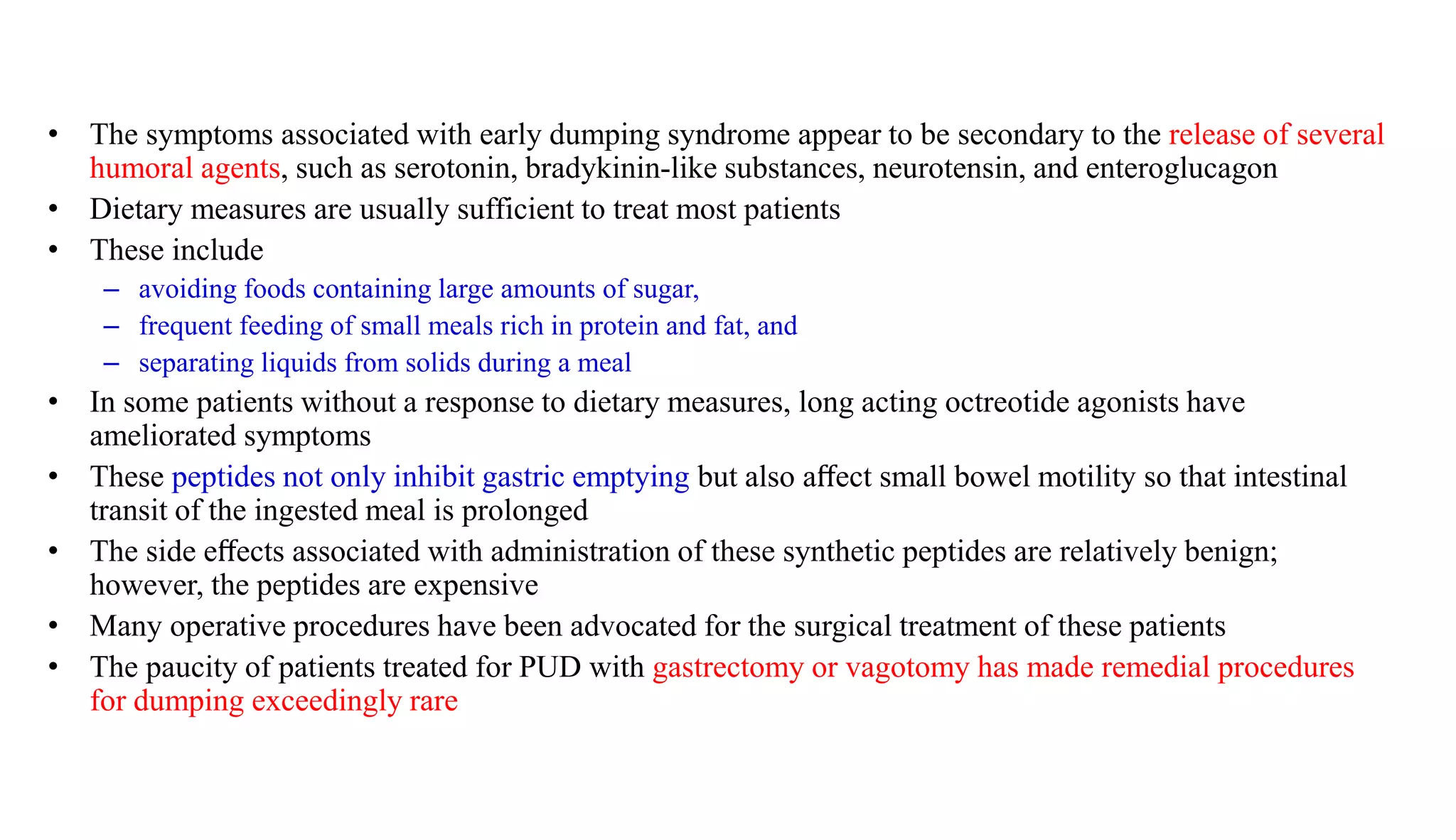 Dumping syndrome | PPTX