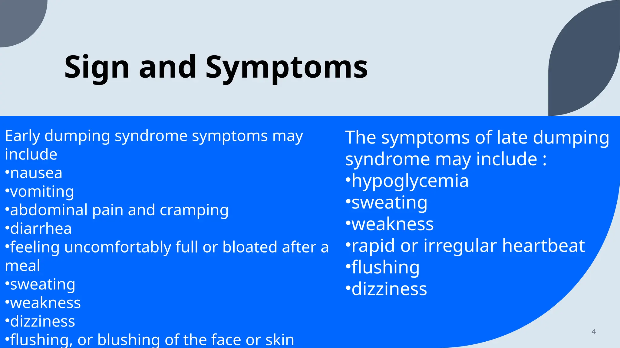 Dumping Syndrome dumping syndrome 123.pptx | Digestive Disorders ...