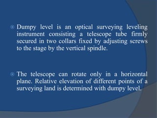 Dumpy level | PPTX