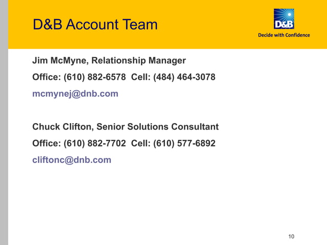 DNBi Company Monitoring | PPT