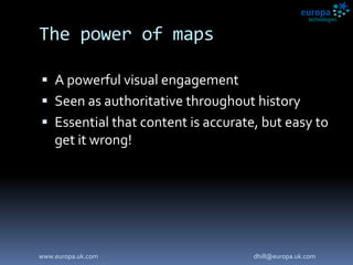 Using coverage maps to better inform roamers and reduce OPEX | PPT