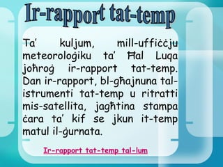 It-Temp fi Staguni Differenti | PPT