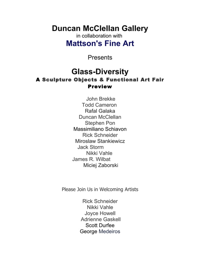 Duncan mc clellan gallery | PDF