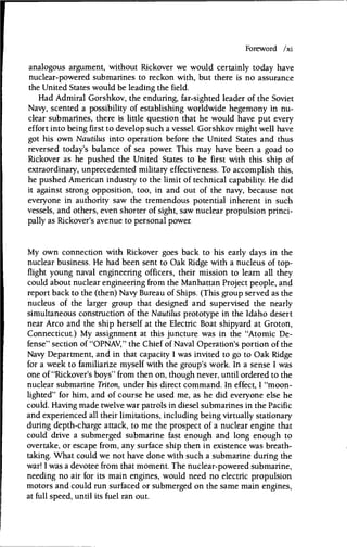 Rickover and the Nuclear Navy: the discipline of technology | PDF