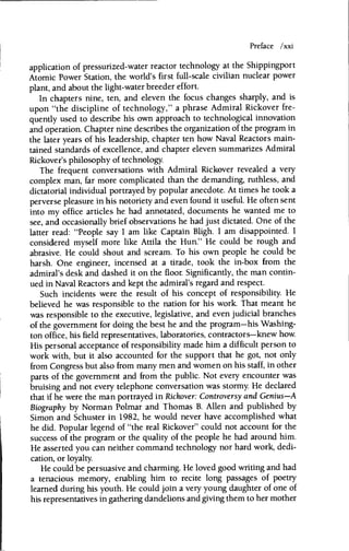 Rickover and the Nuclear Navy: the discipline of technology | PDF