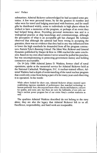 Rickover and the Nuclear Navy: the discipline of technology | PDF