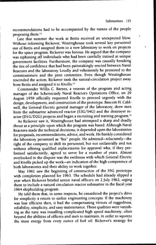 Rickover and the Nuclear Navy: the discipline of technology | PDF