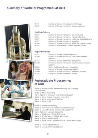 Dundalk dkit handbook (1) | PDF