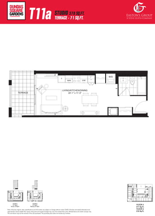 Dundas Square Gardens towerfloorplans | PDF